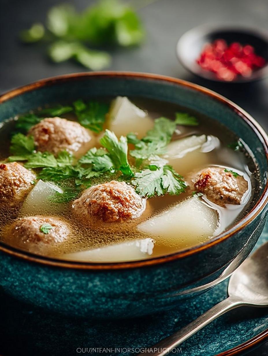 Winter Melon Meatball Soup: 6 Irresistible Steps to Comfort - Becipesperday